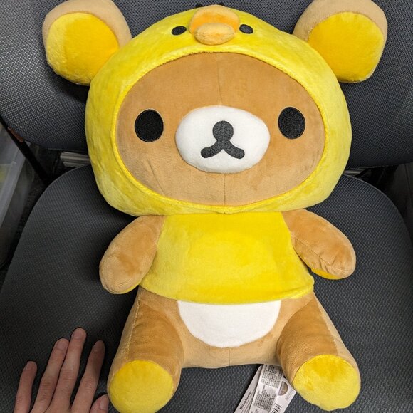 San-X | Toys | Nwt Sanx 224 Large Rilakkuma In Kiiroitori Chicken ...